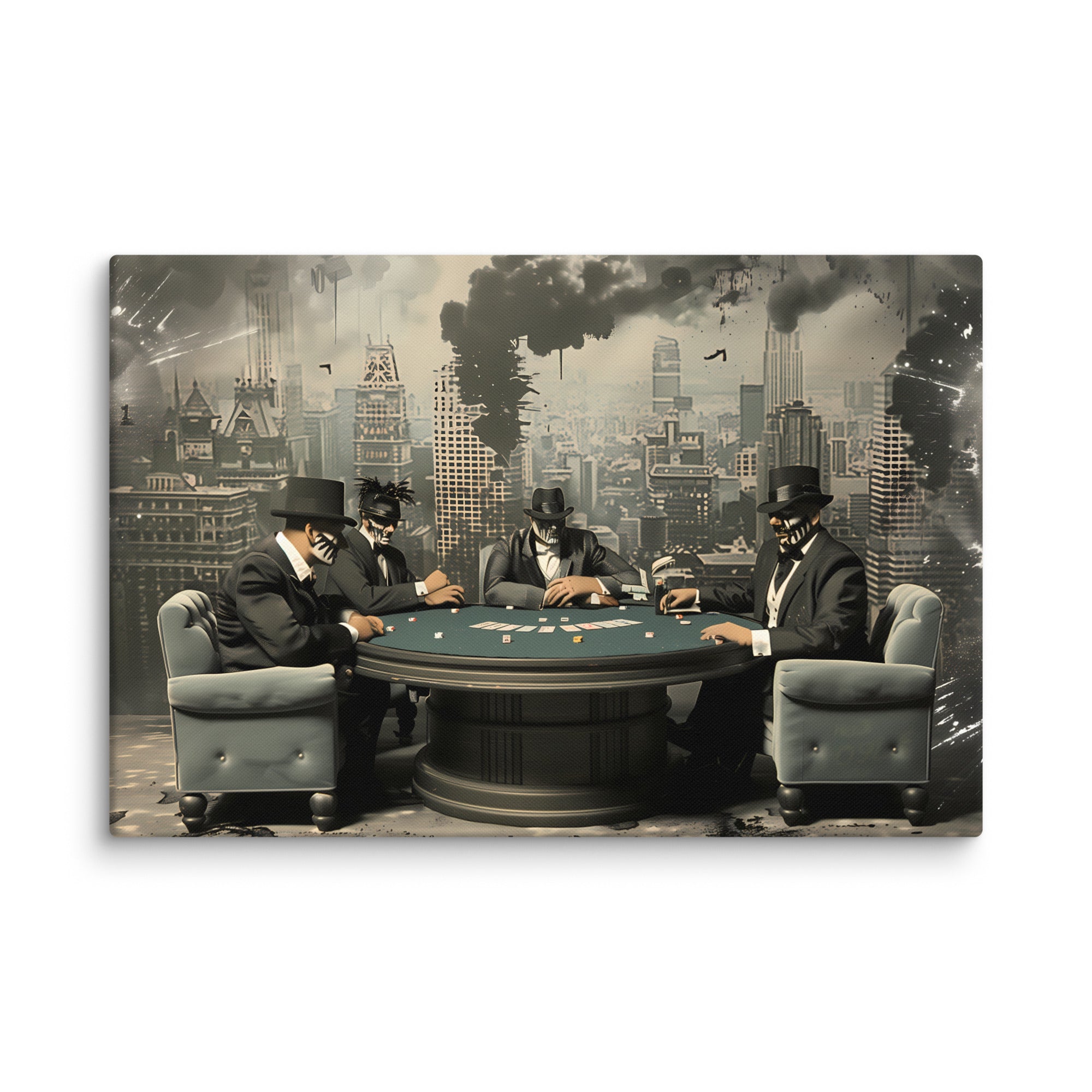 Tableau Mafia Partage De La Ville Art Virtuoso