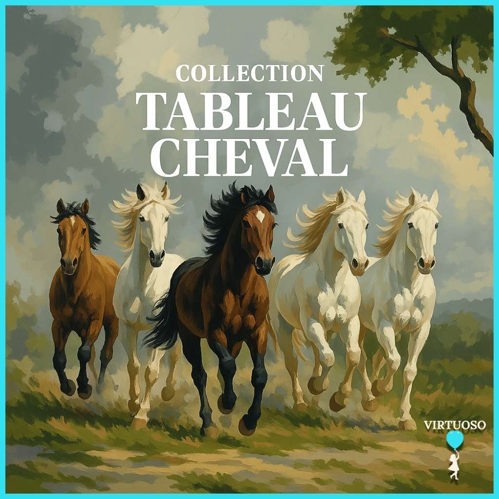 Tableau Cheval — Toiles Équestres & Élégantes | Art Virtuoso