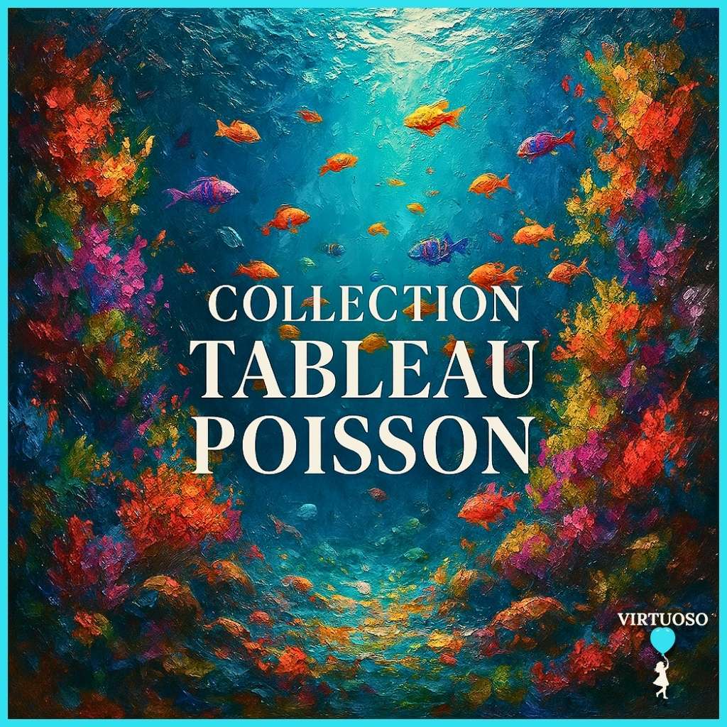 Collection Tableau Poisson : Une Immersion Artistique – Art Virtuoso