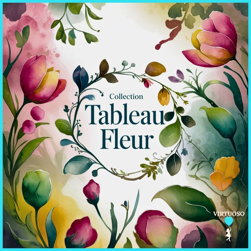 Collection Tableau Fleur : Éclat Floral dans l'Art – Virtuoso