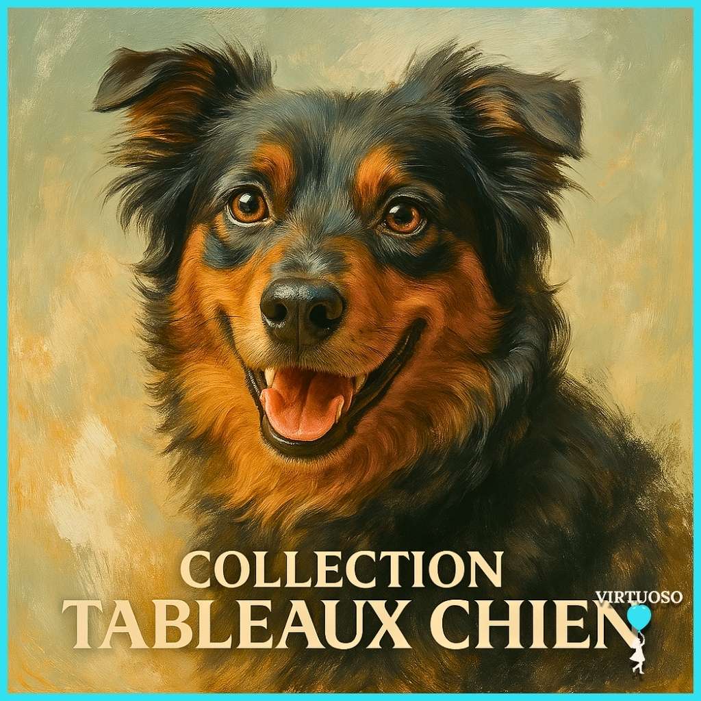 Tableau Chien - Portraits Canins & Art Animalier | Art Virtuoso