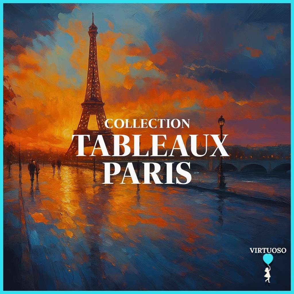 Collection Tableaux Paris : L'Art de la Capitale Lumière – Art Virtuoso
