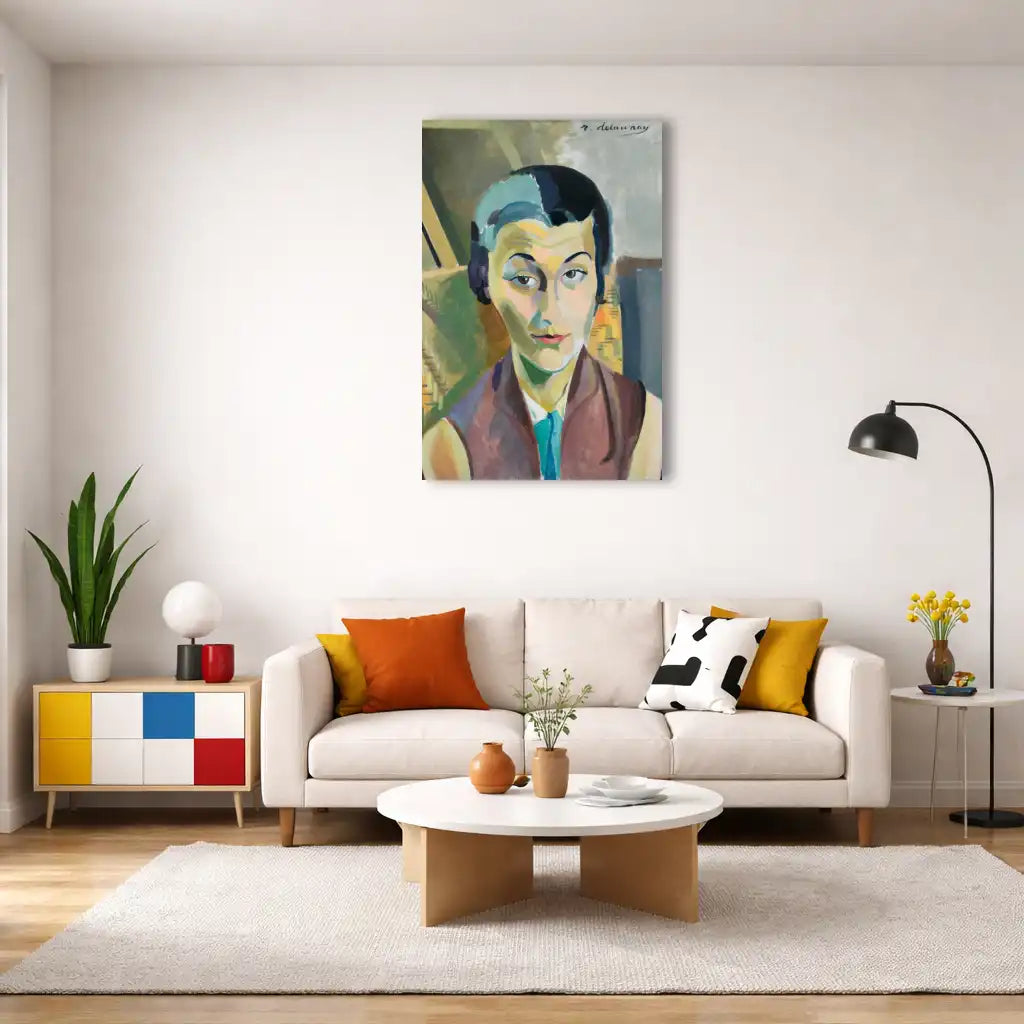 Portrait De Maria Lani - Robert Delaunay – Art Virtuoso
