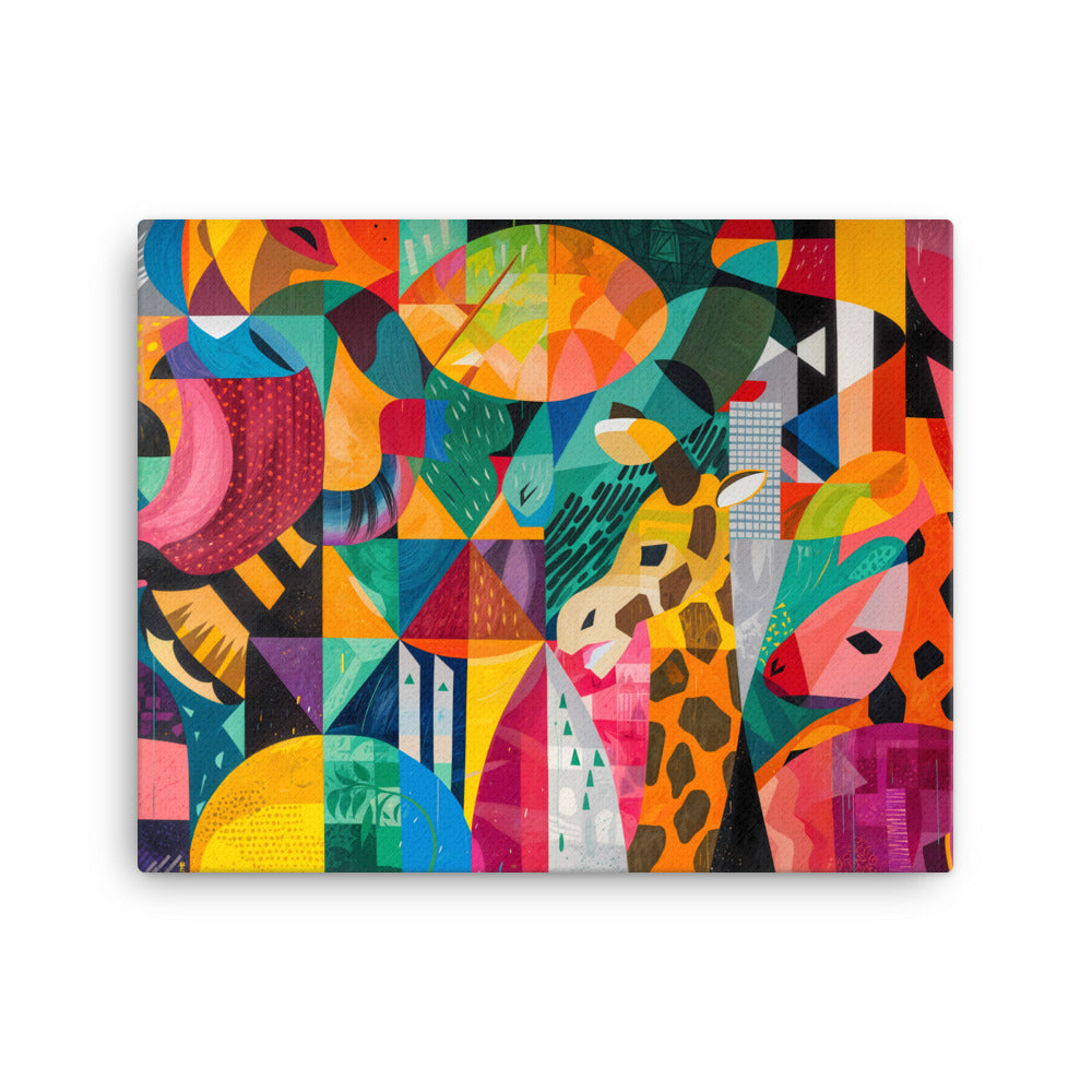 Tableau Street Art Coloré – Teintes Urbaines – Virtuoso