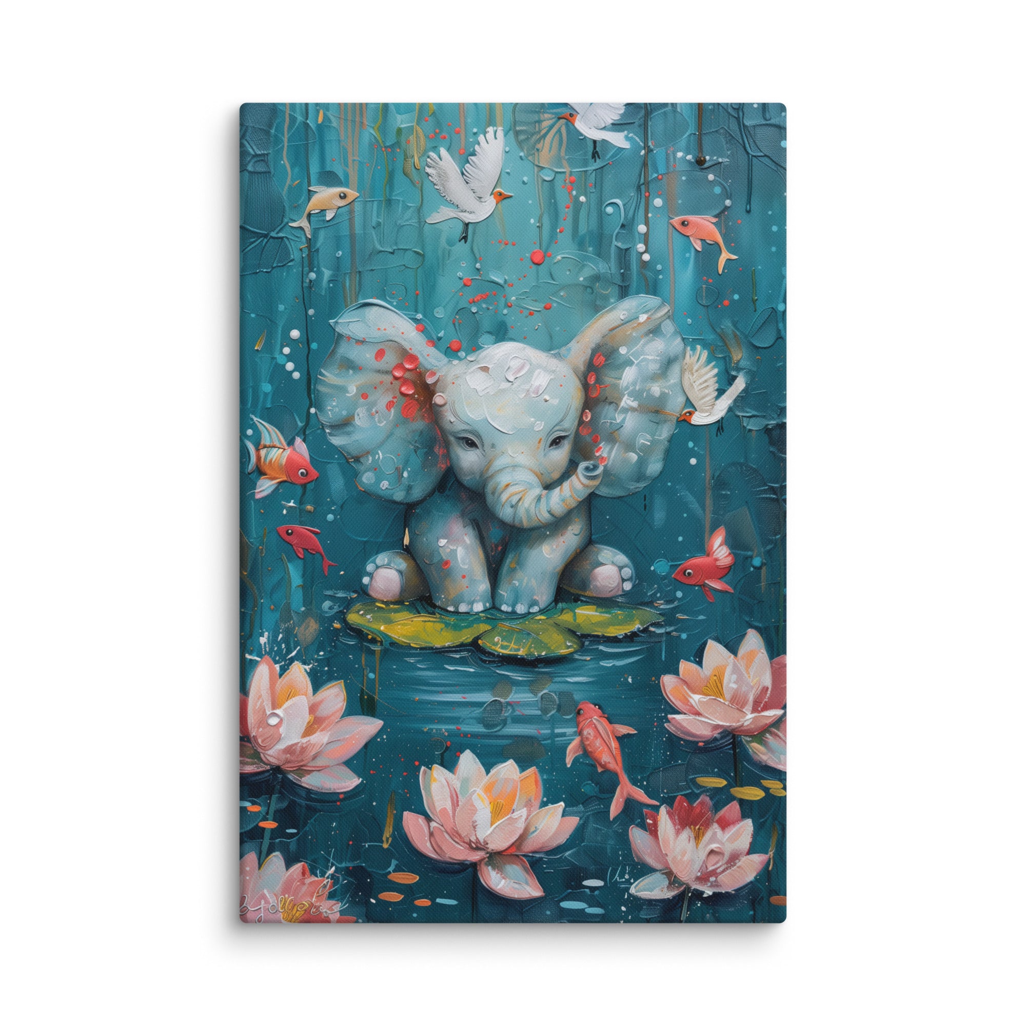 Tableau Elephant Enfant – Art Virtuoso