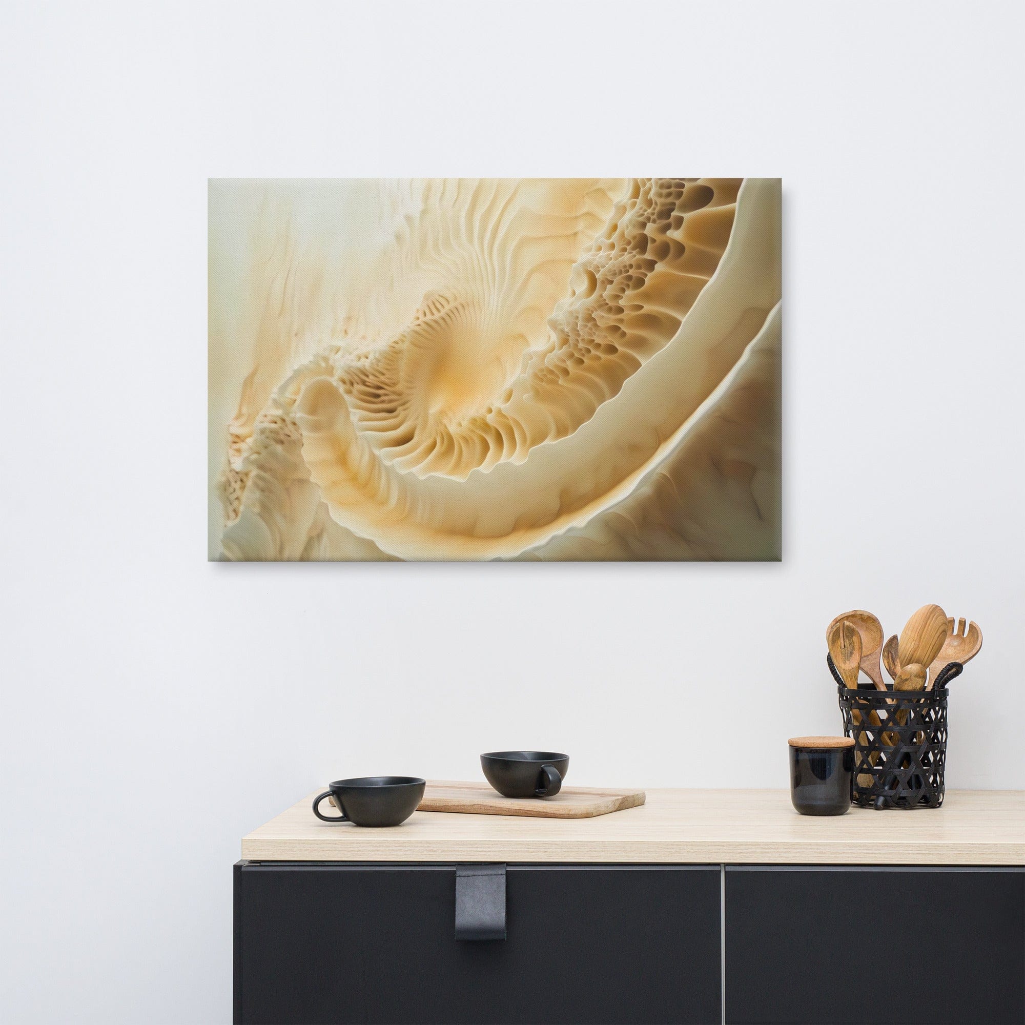 Tableau Abstrait Beige Contemporain – Art Virtuoso