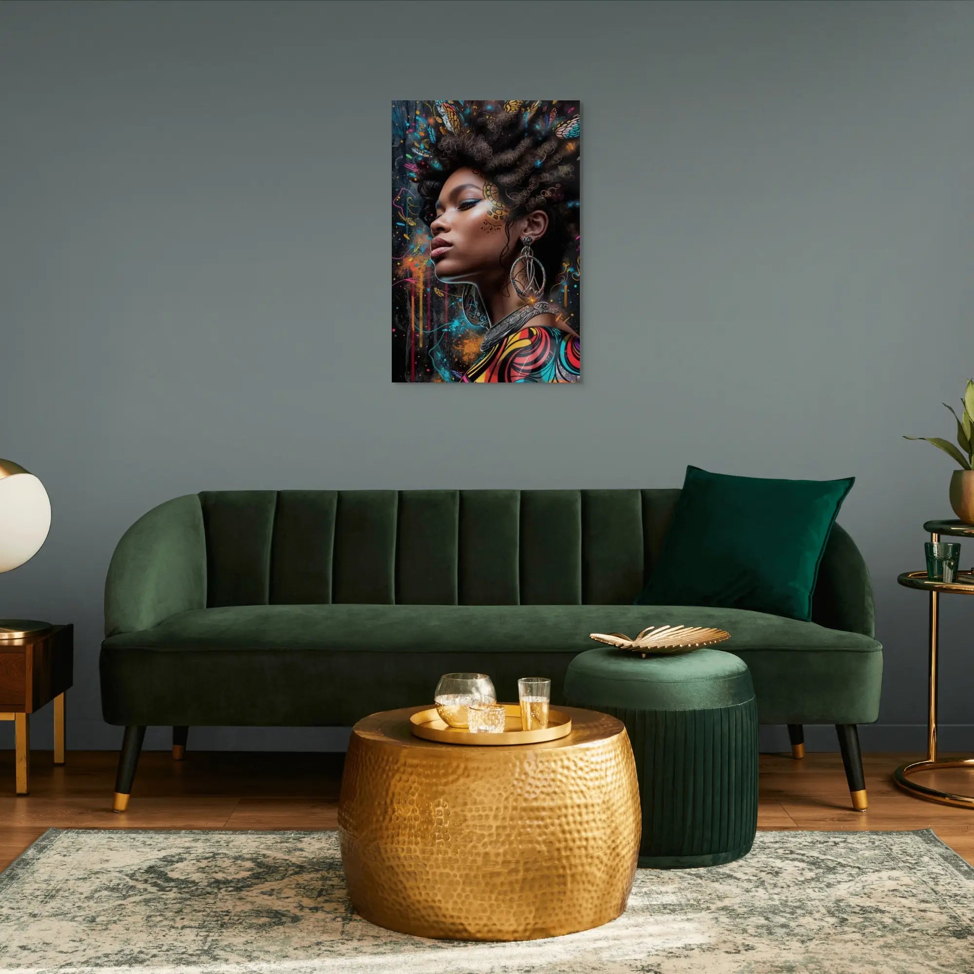 Tableau Afro — Pop Art | Art Virtuoso