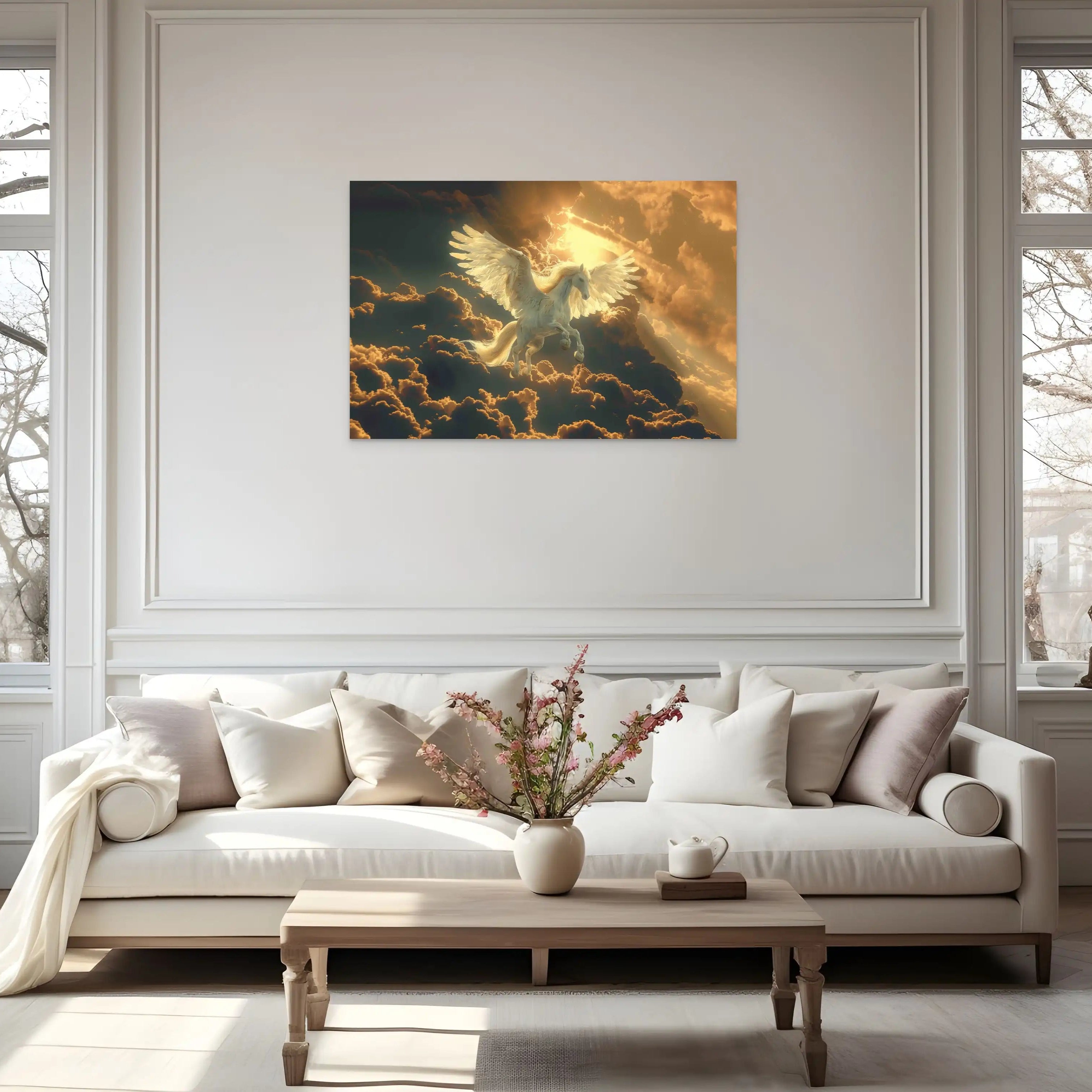 Tableau Pégase | Art Virtuoso