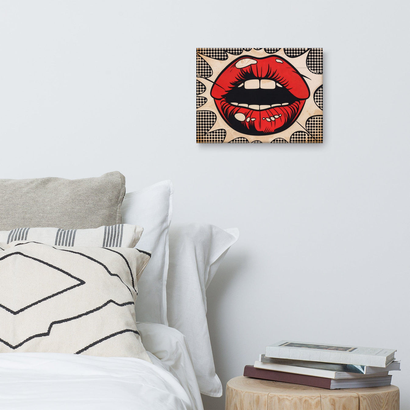 Tableau Pop Art Bouche | Art Virtuoso