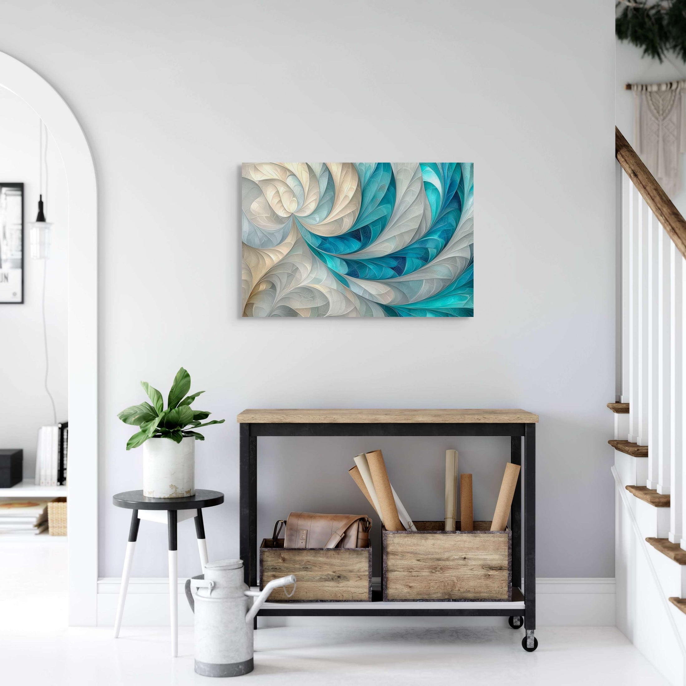 Tableau Art Deco Abstrait – Art Virtuoso