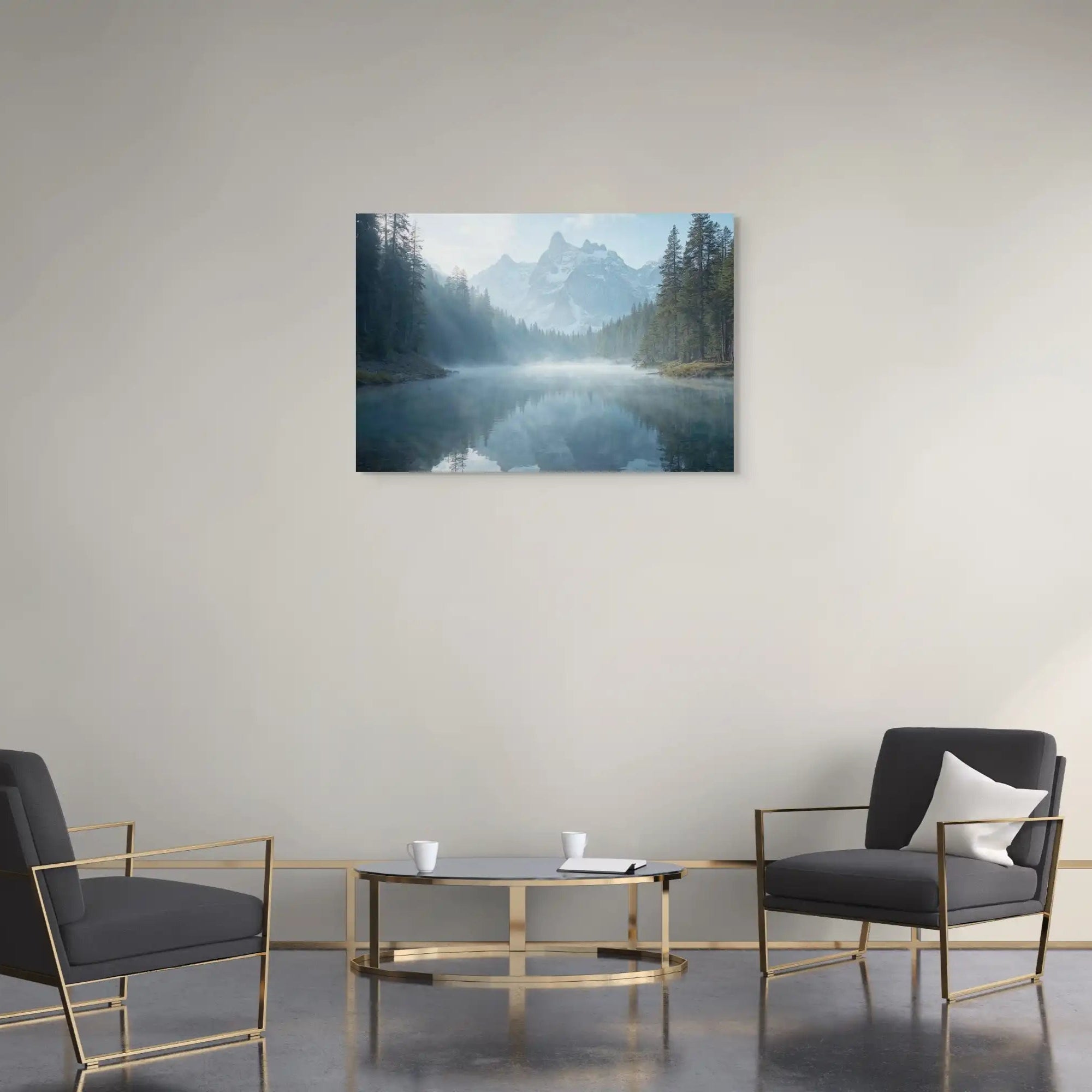 Tableau Photo Paysage - Reflets Sauvages – Art Virtuoso